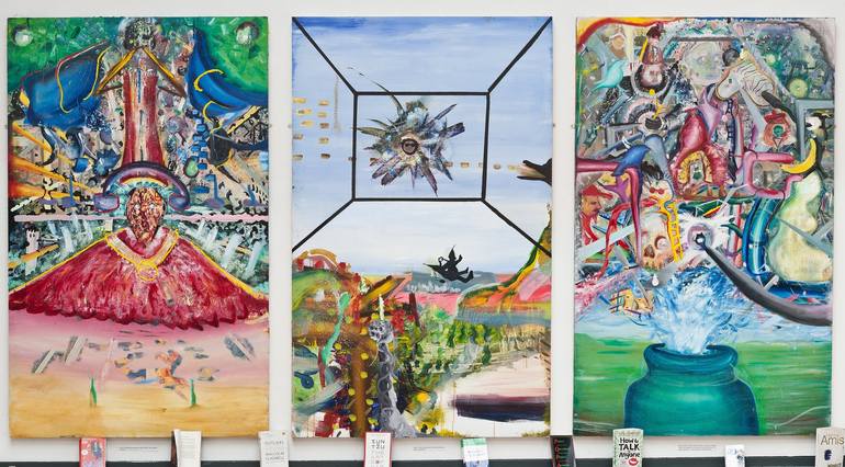 THRIPPLET BRAGGERS Painting by Rory Price | Saatchi Art