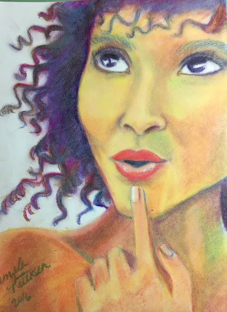 Sassy Drawing by Pam Petersen | Saatchi Art