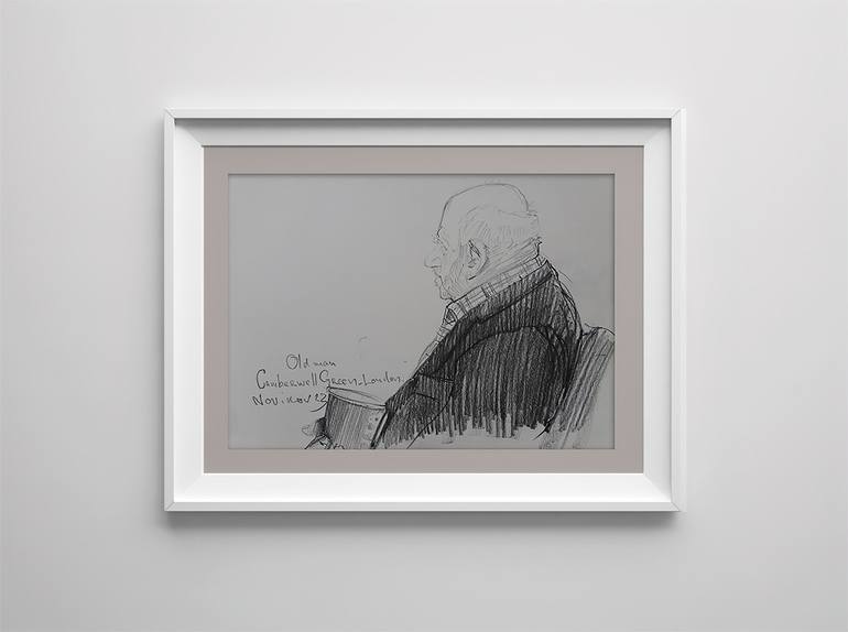Citizen #6 Drawing by Andrey Novikov | Saatchi Art
