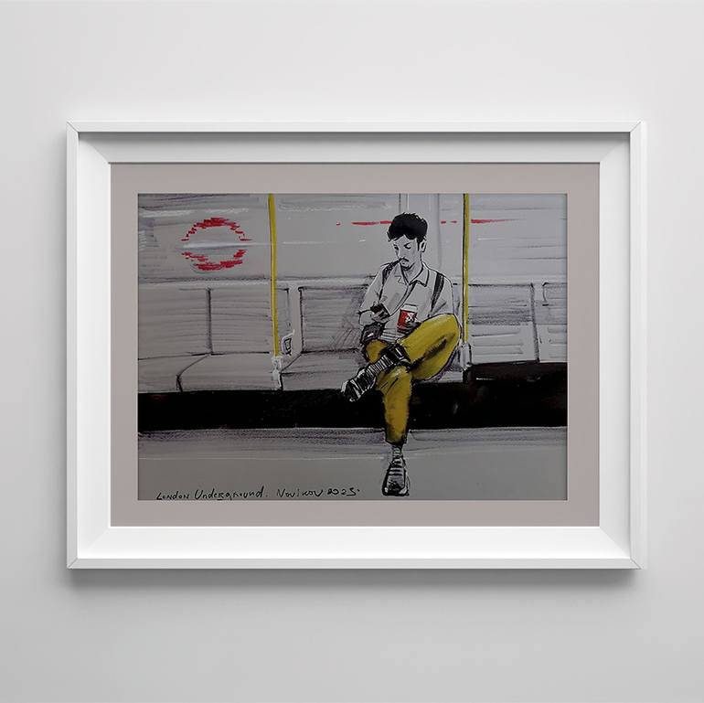 Citizen #13 Drawing by Andrey Novikov | Saatchi Art