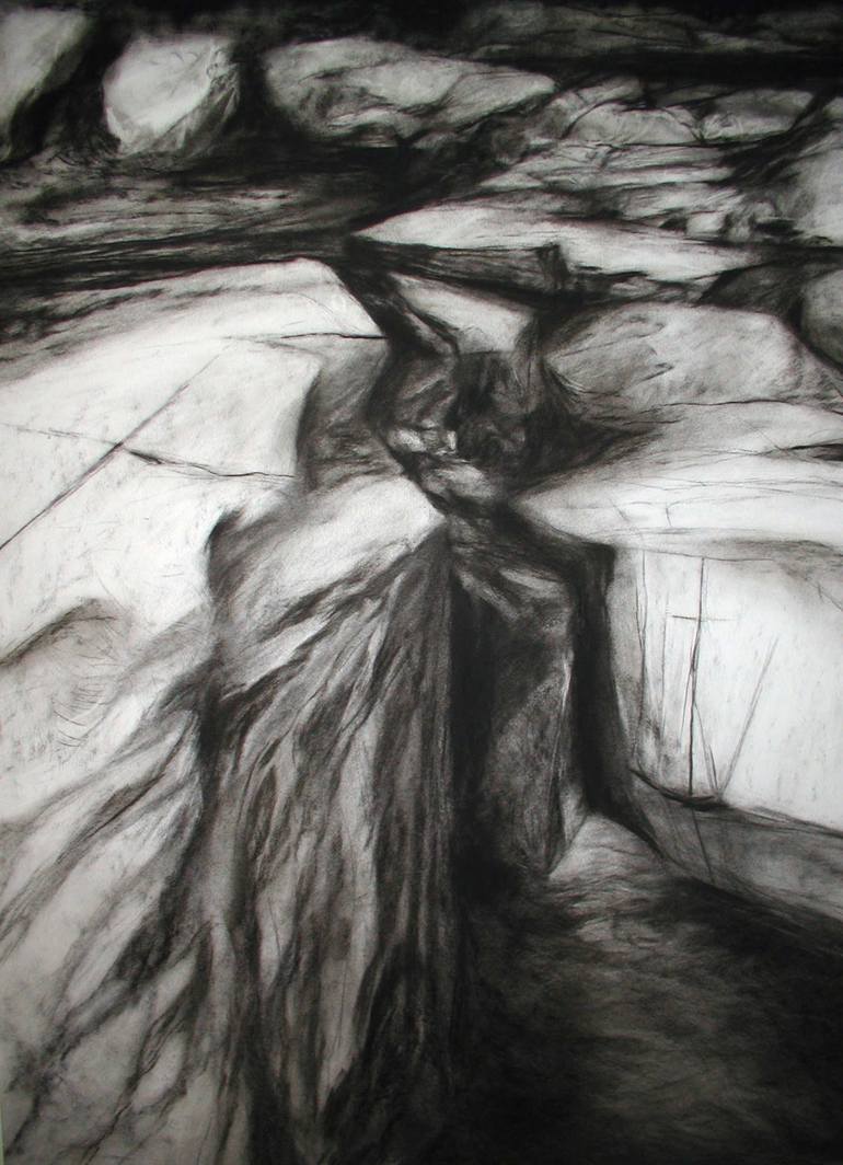 Crevice Drawing by Catherine W Minnery | Saatchi Art