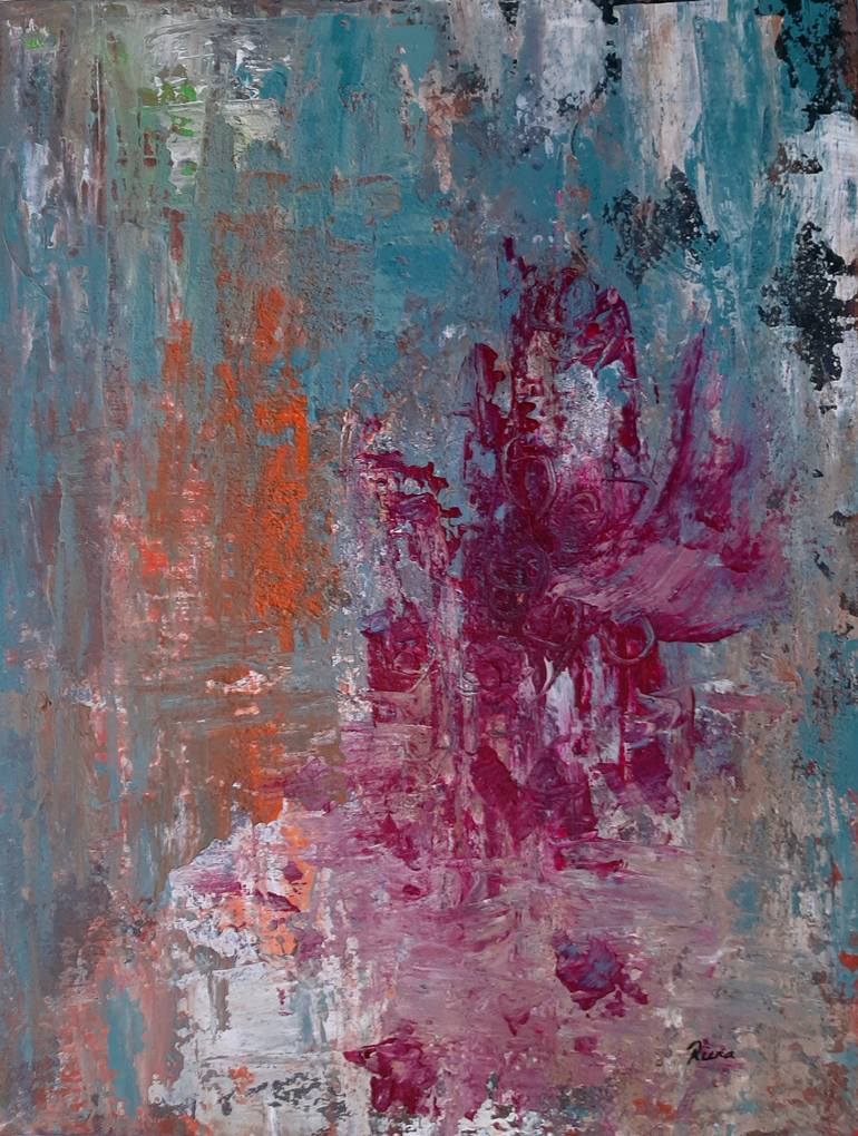 Cherries Painting by Jose Riera | Saatchi Art