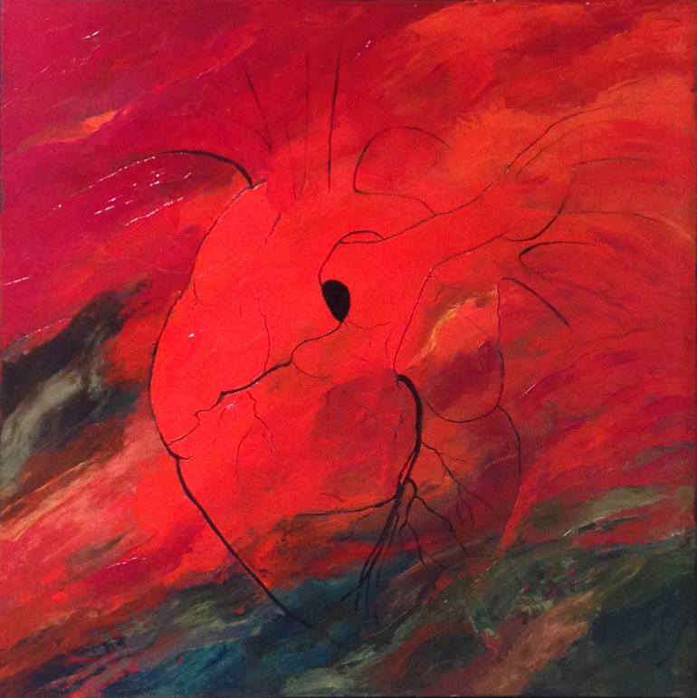 First Pulse Painting by Seta Injeyan | Saatchi Art