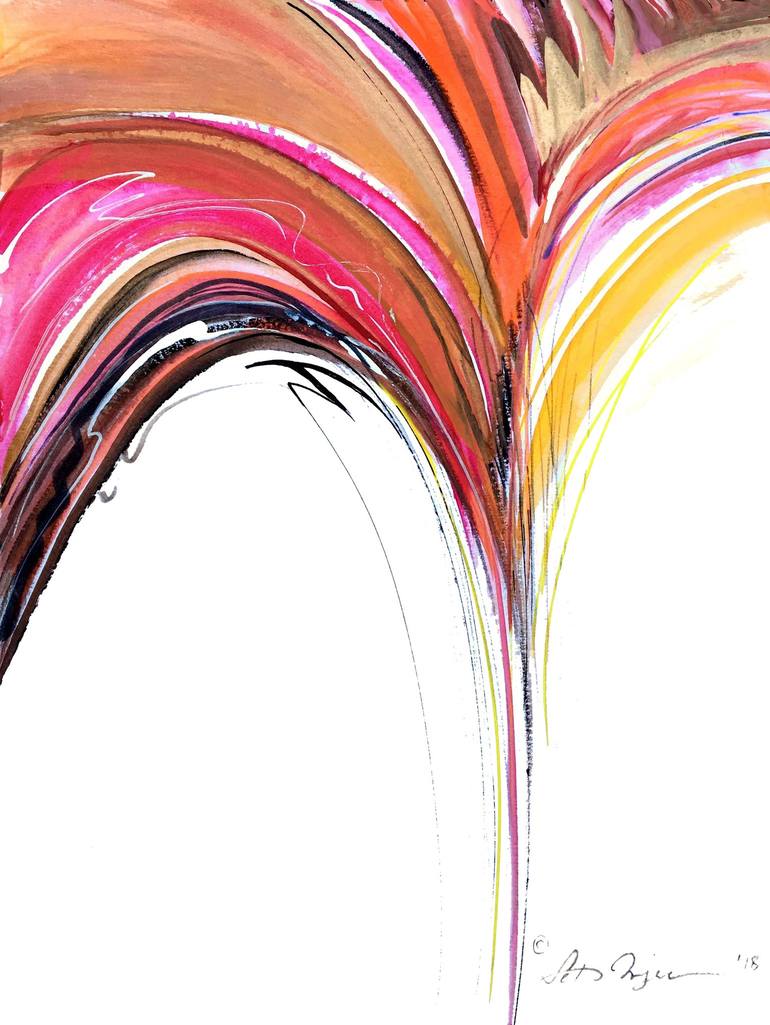 The Natures of Flow Drawing by Seta Injeyan | Saatchi Art