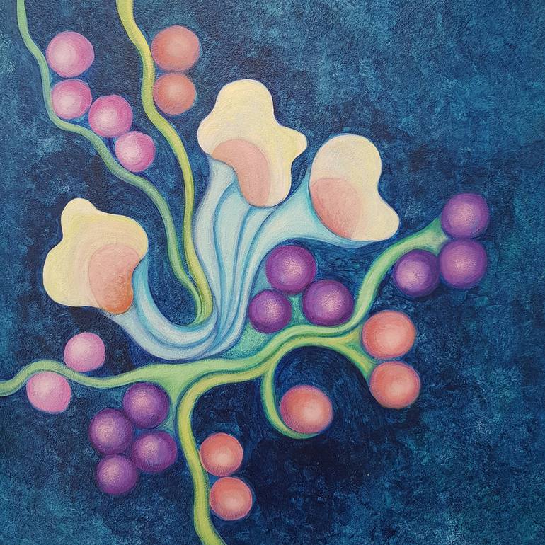 Ikebana Dreams - Glorimi Painting by Eka Orba | Saatchi Art