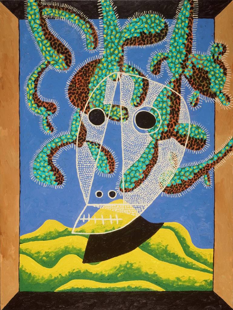 Monte Alban Painting by Russ Warren | Saatchi Art