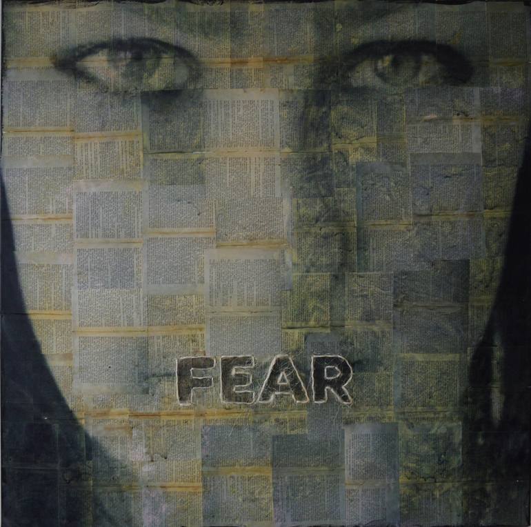 Fear Collage by Pio Blanco | Saatchi Art