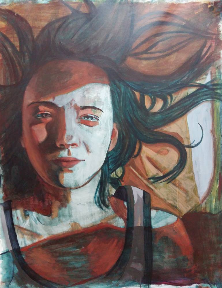 Lola Painting by Malcolm Giscloux | Saatchi Art