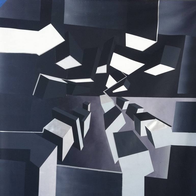 Fracture Painting by Kegan Fisher | Saatchi Art