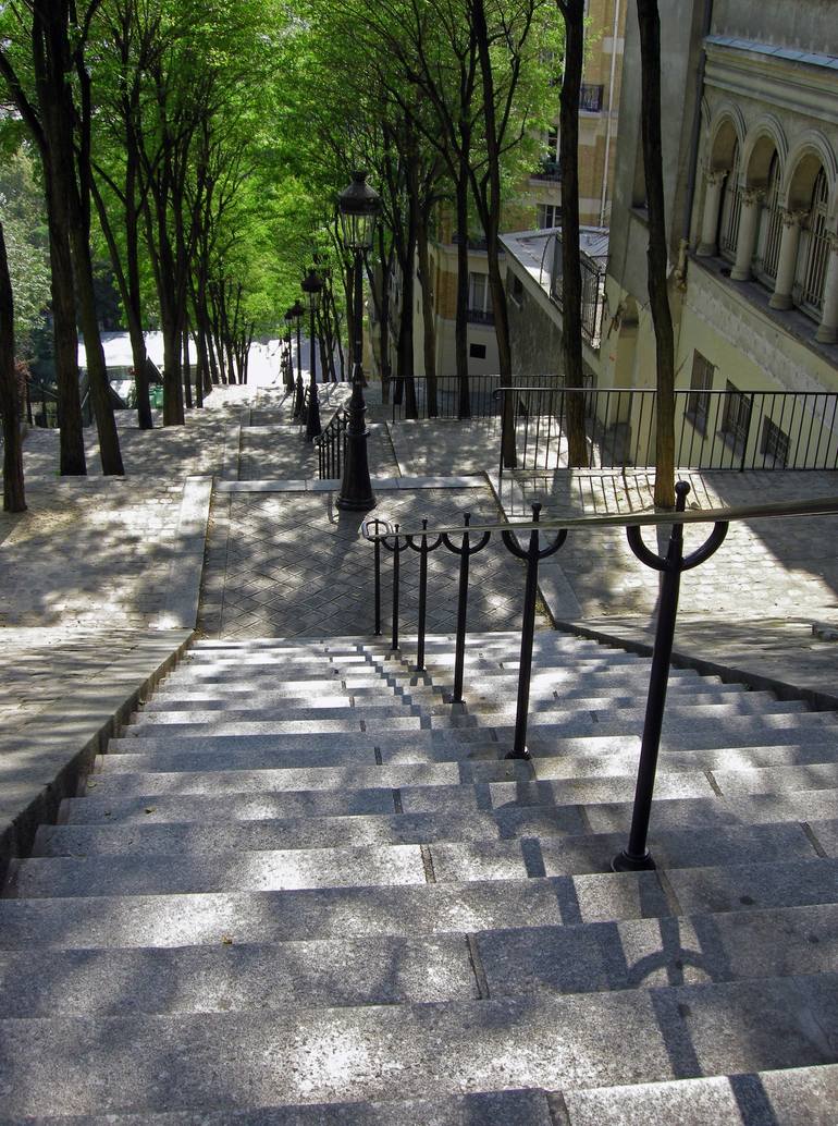 Montmartre Steps Photography by Sally White | Saatchi Art