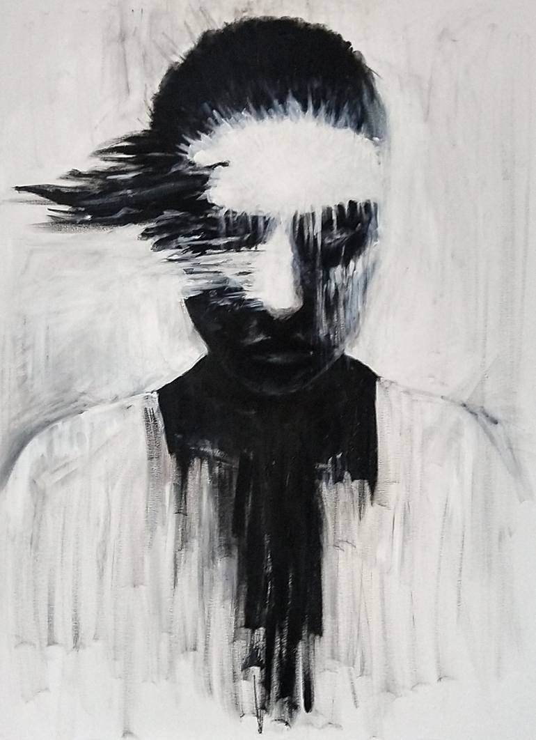 Humanity needs Humanity Painting by Geetu Tulsiani | Saatchi Art