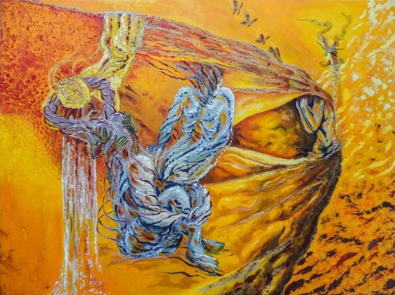 Inner Self Painting by Rafco Art | Saatchi Art