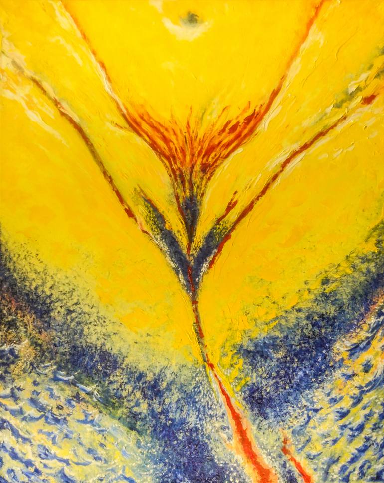 The Origin Painting by Rafco Art | Saatchi Art