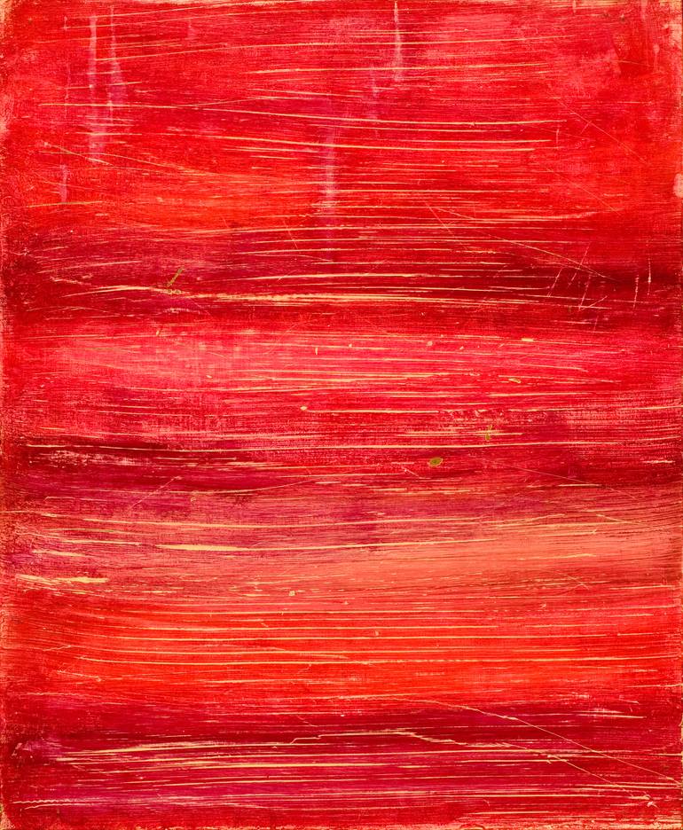 ABAR 5350 - Red as a red sunset Painting by Andrea Bazzechi | Saatchi Art