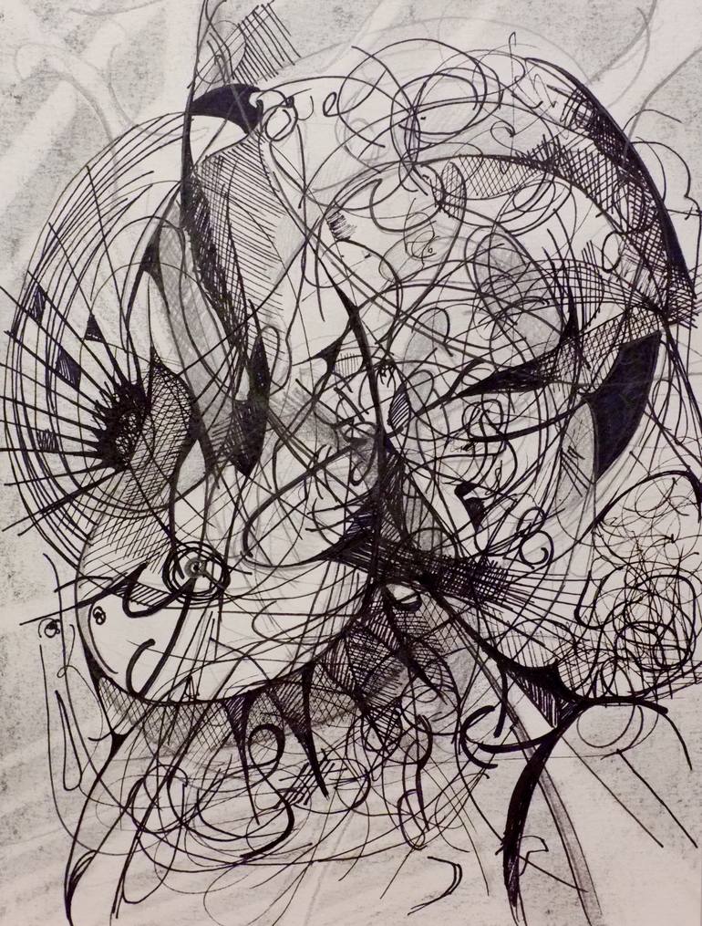 Abstract Drawing Ideas In Pencil