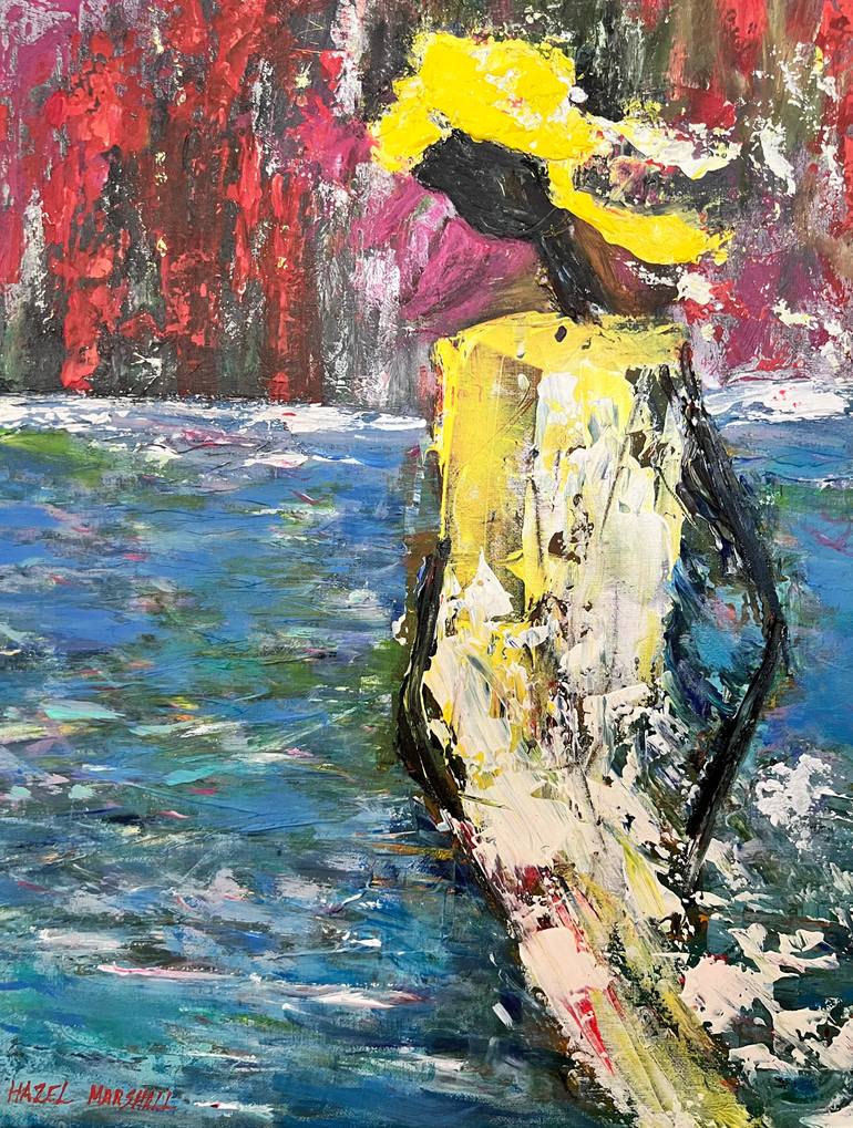 Sea Breeze Painting by Hazel Marshall | Saatchi Art