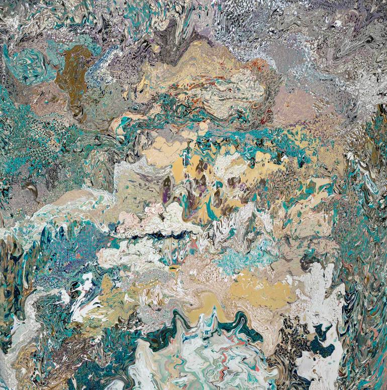 Thunderbolt Painting by Cathy Bruni-Norris | Saatchi Art