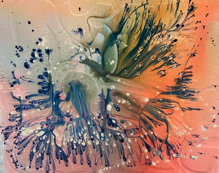 Coral Reef Painting by Cathy Bruni-Norris | Saatchi Art