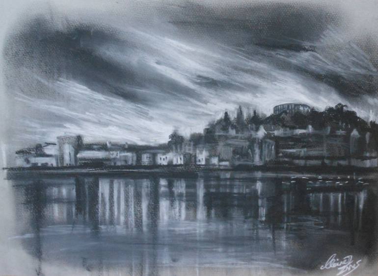 Oban Drawing by Claire Innes | Saatchi Art