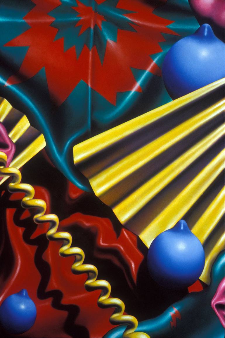 Blue Champagne Painting by Keith Smith | Saatchi Art