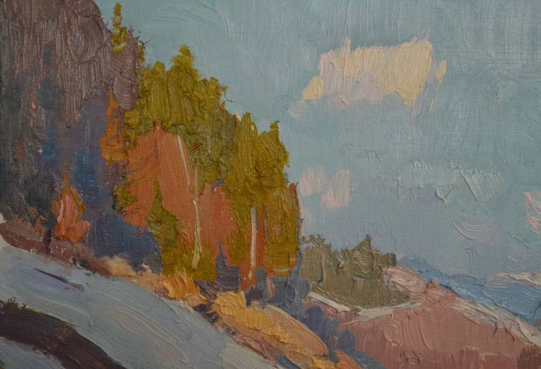 The sun shone Painting by Shandor Alexander | Saatchi Art