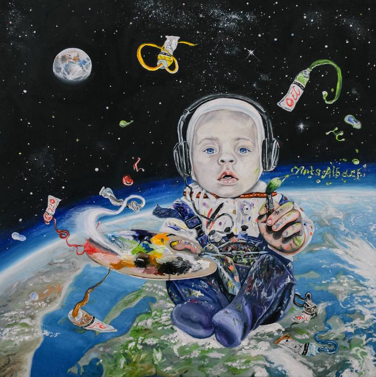 Gravity Painting by Artsiom Albach | Saatchi Art