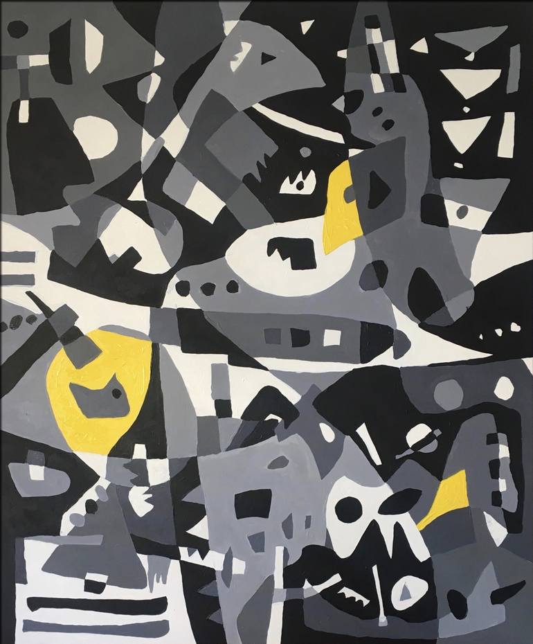 Crawling Painting by Khaled Abdo | Saatchi Art