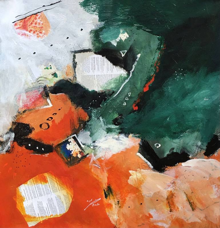 Coastline 2 Painting by Khaled Abdo | Saatchi Art