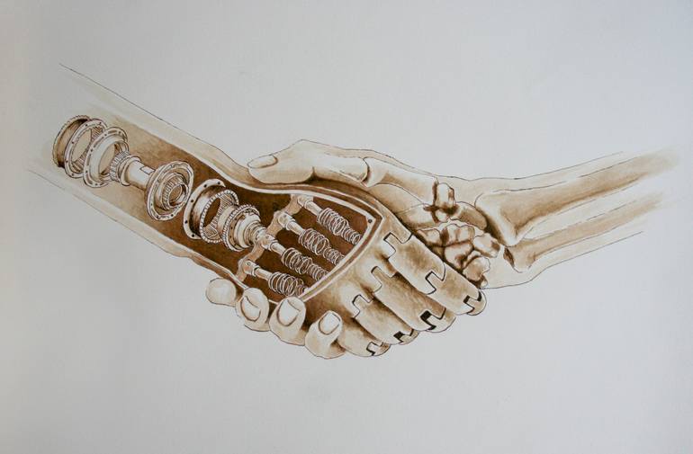 The Alliance Painting by Mark Ryan | Saatchi Art