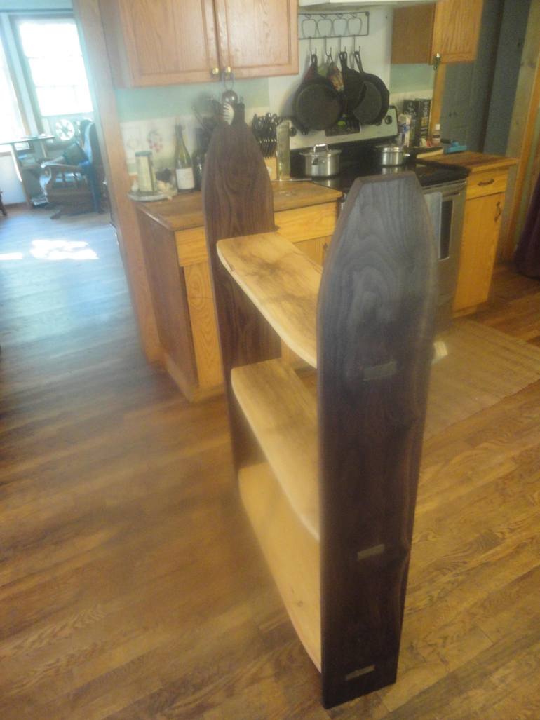 Spalted Poplar into Walnut Sculpture by PeterAngelo Pandolfo | Saatchi Art