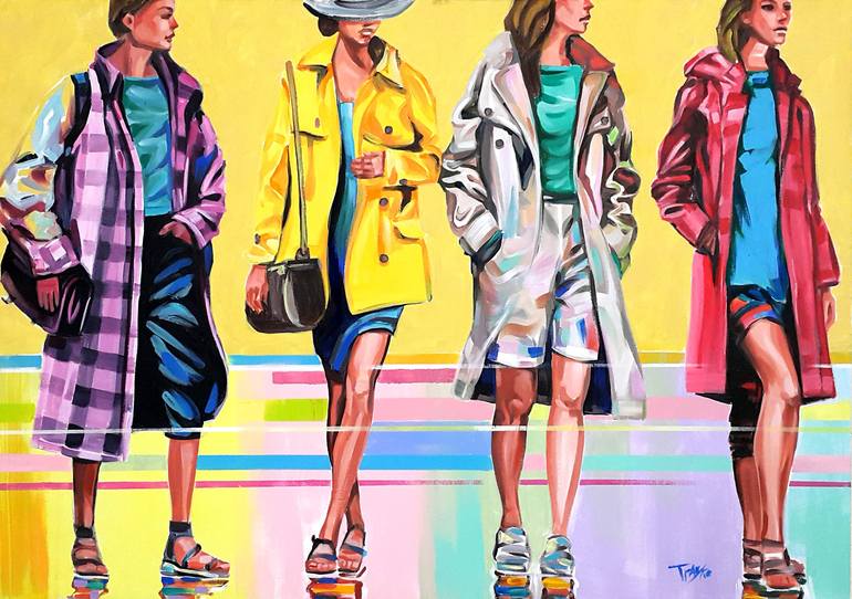 Girls Painting by Trayko Popov | Saatchi Art