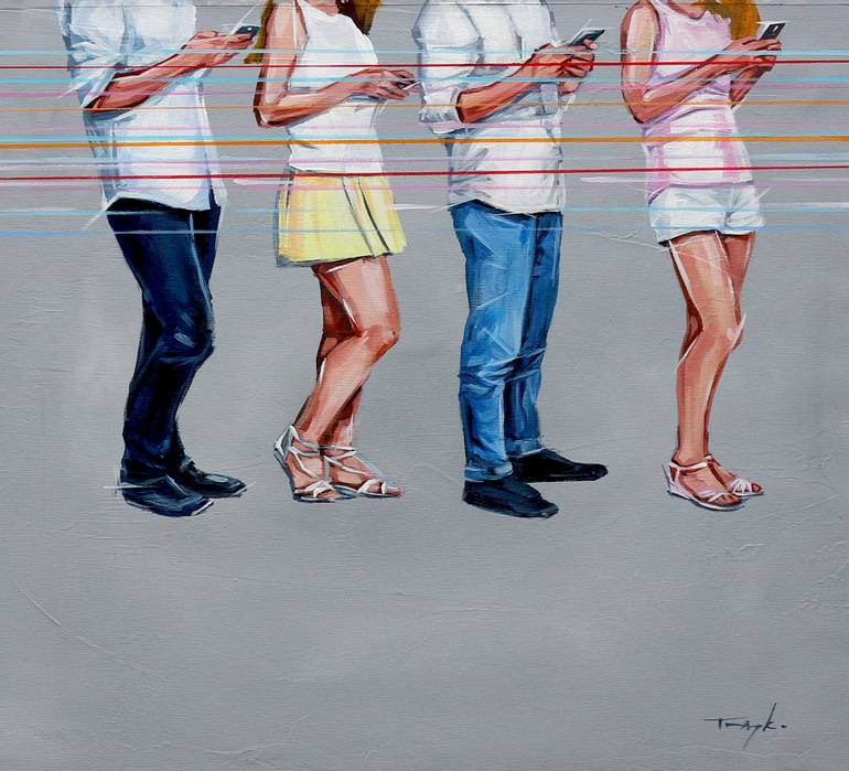 Conversation... How Friends and Family Communicate Today. Phone Call ...