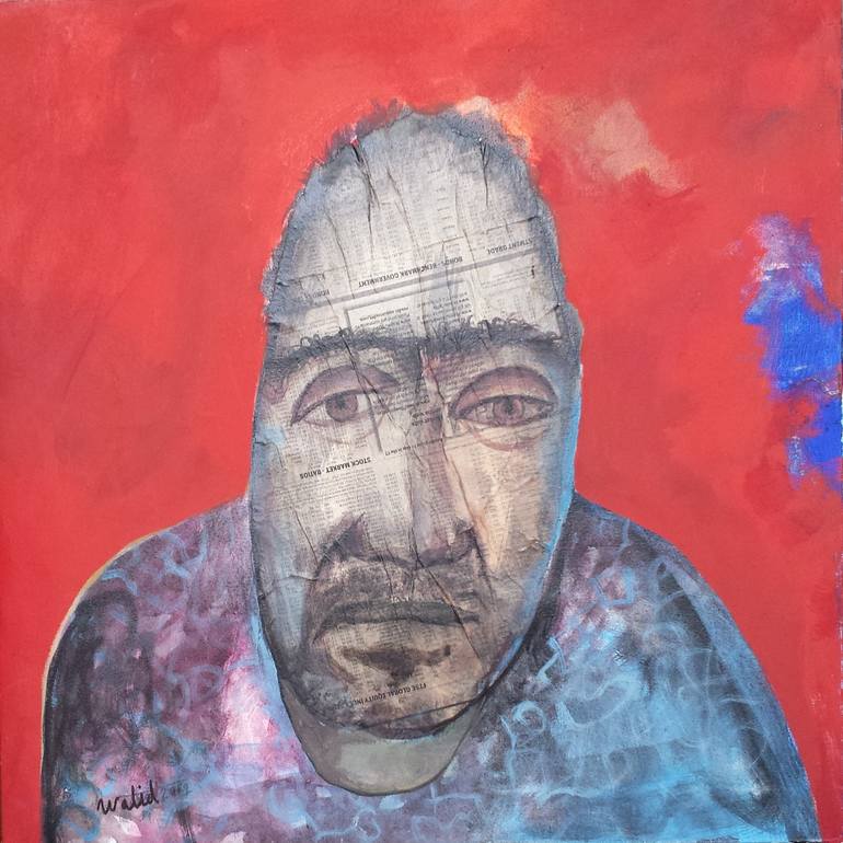 Omar Collage by Waleed Farouk | Saatchi Art