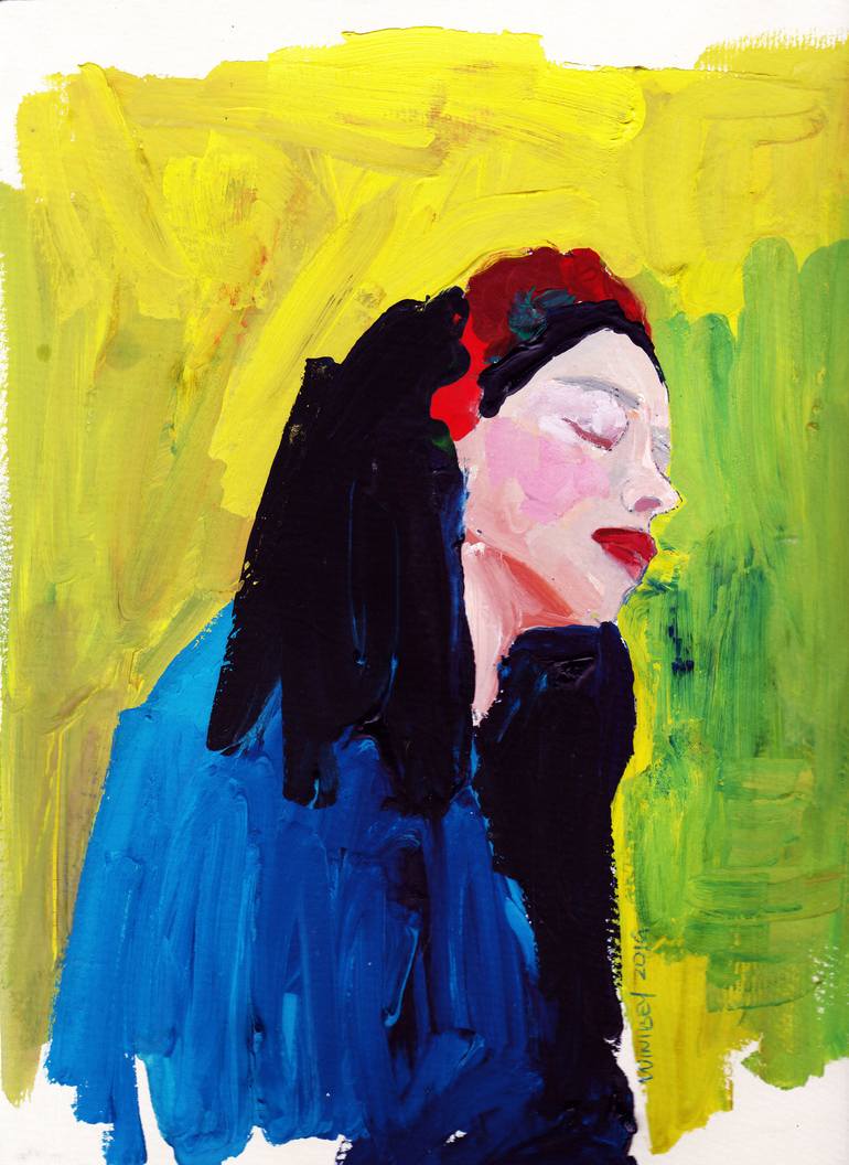 Shalom Painting by WINIBEY LOPEZ | Saatchi Art