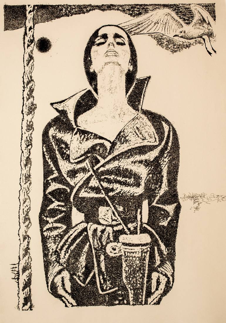 Commissar Drawing by Mikhail Solovyov | Saatchi Art