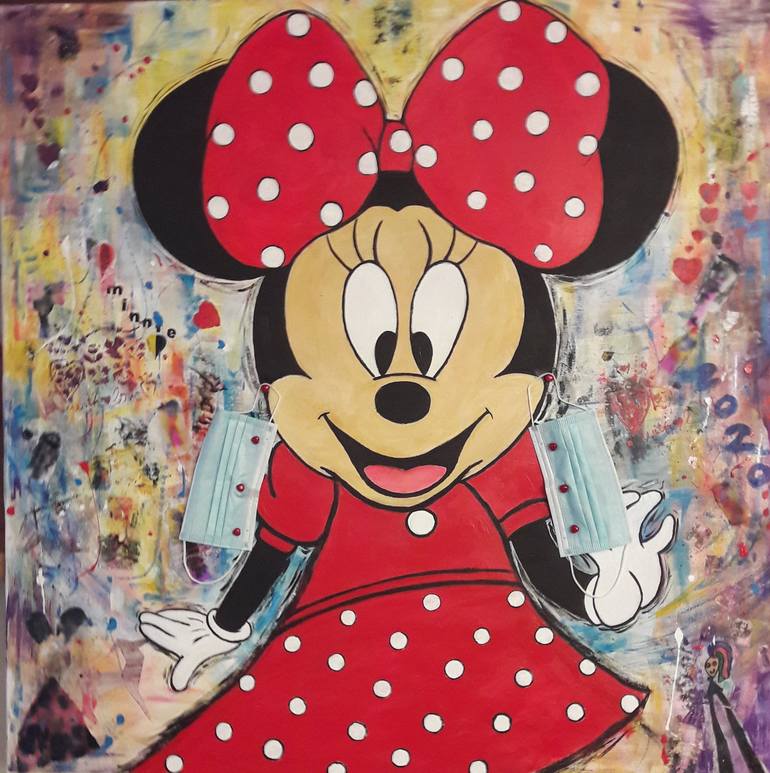 MINNIE 2020 Painting by Guerry christiane | Saatchi Art