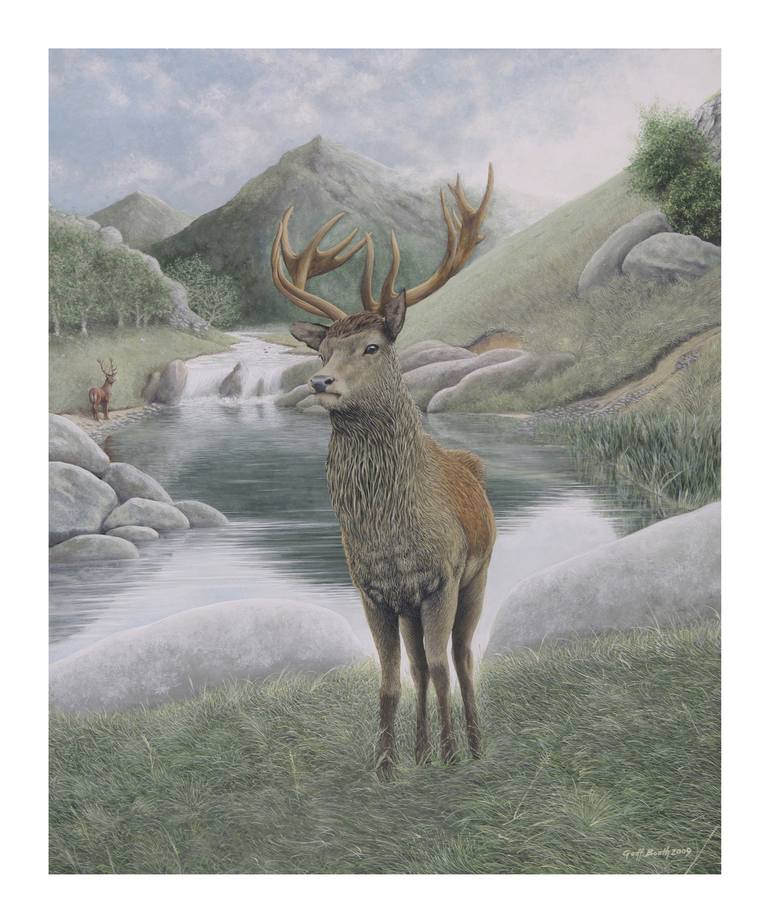 Imagine Painting by Geoff Booth | Saatchi Art