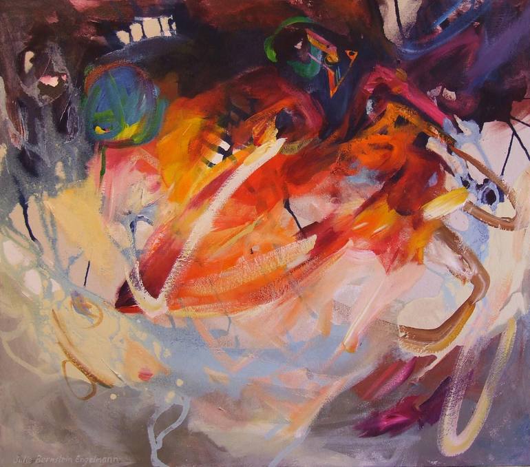 Picking Back Up My Life Story (After a Dream) Painting by Julie ...