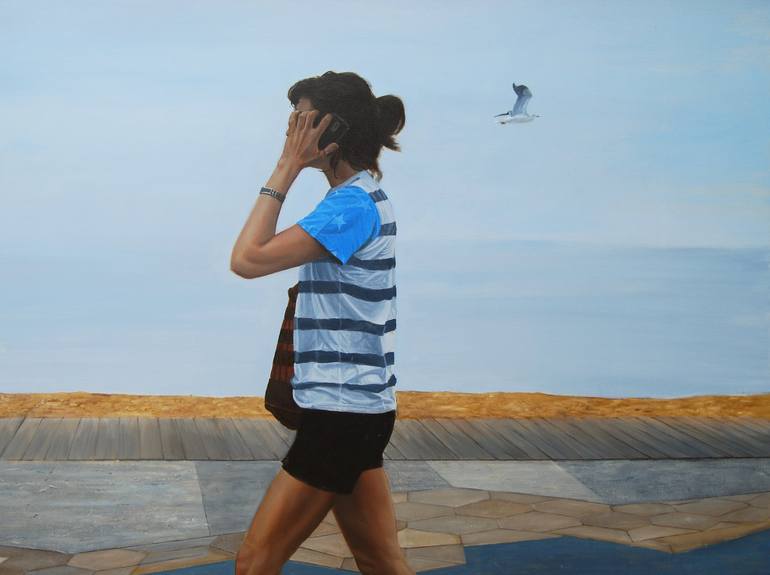 Mobile Painting by Michael Harris | Saatchi Art