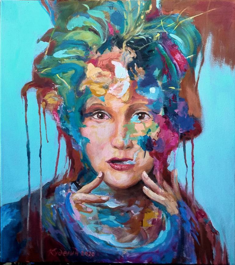 The birth of quetzalcoatl Painting by Igor Kudelin | Saatchi Art