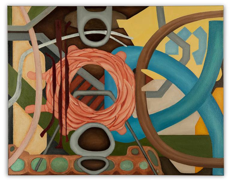 NUMBER TWO Painting by Greg Letson | Saatchi Art