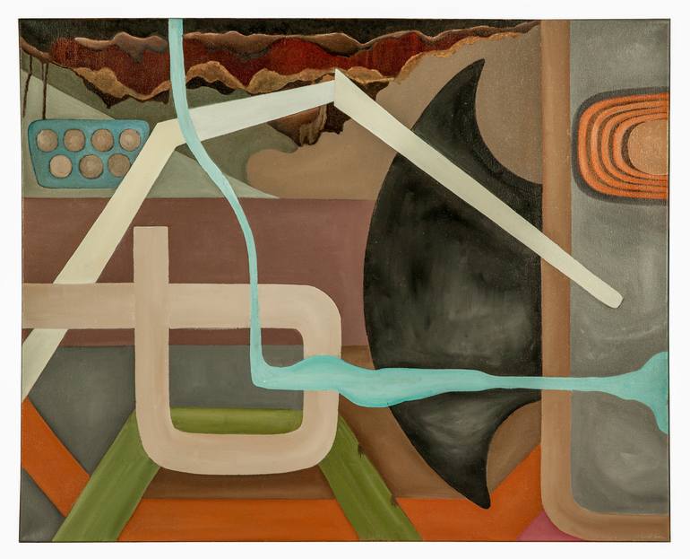 NUMBER THREE Painting by Greg Letson | Saatchi Art