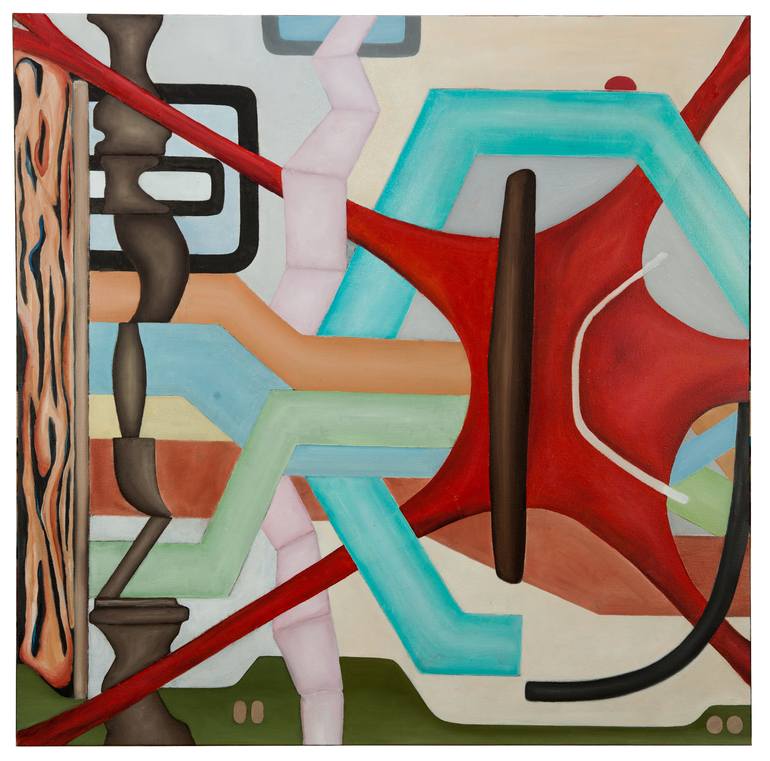 NUMBER FIVE Painting by Greg Letson | Saatchi Art