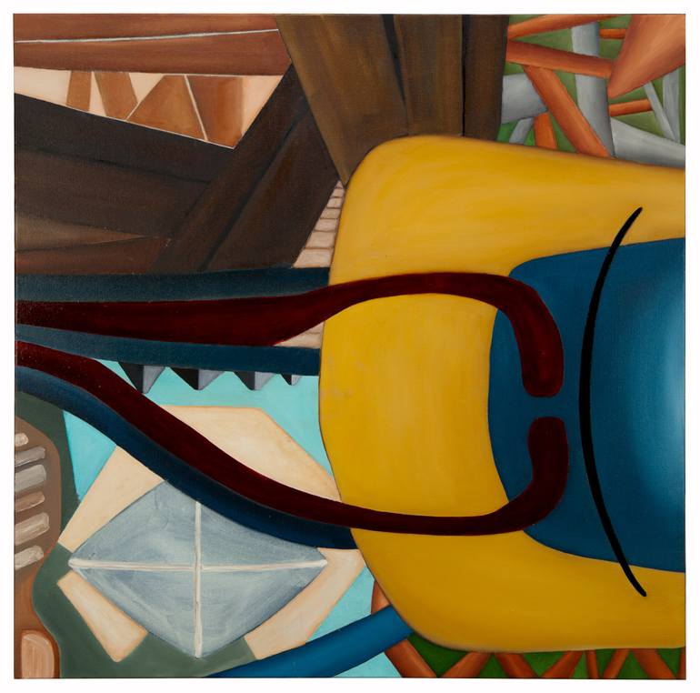 NUMBER NINE Painting by Greg Letson | Saatchi Art