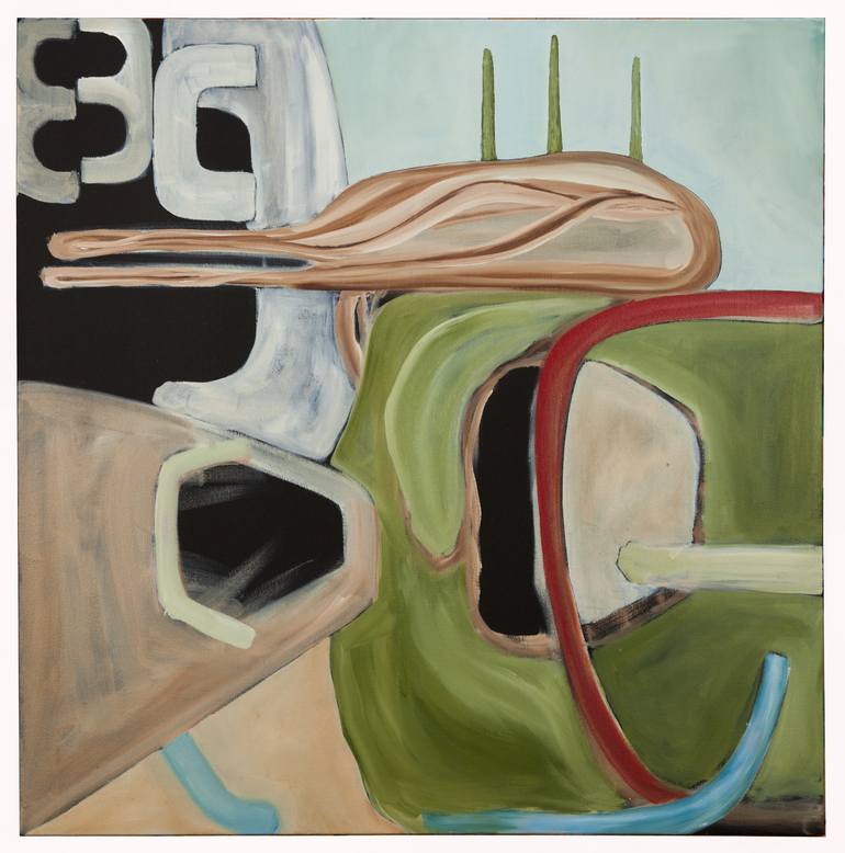 NUMBER FOURTEEN Painting by Greg Letson | Saatchi Art