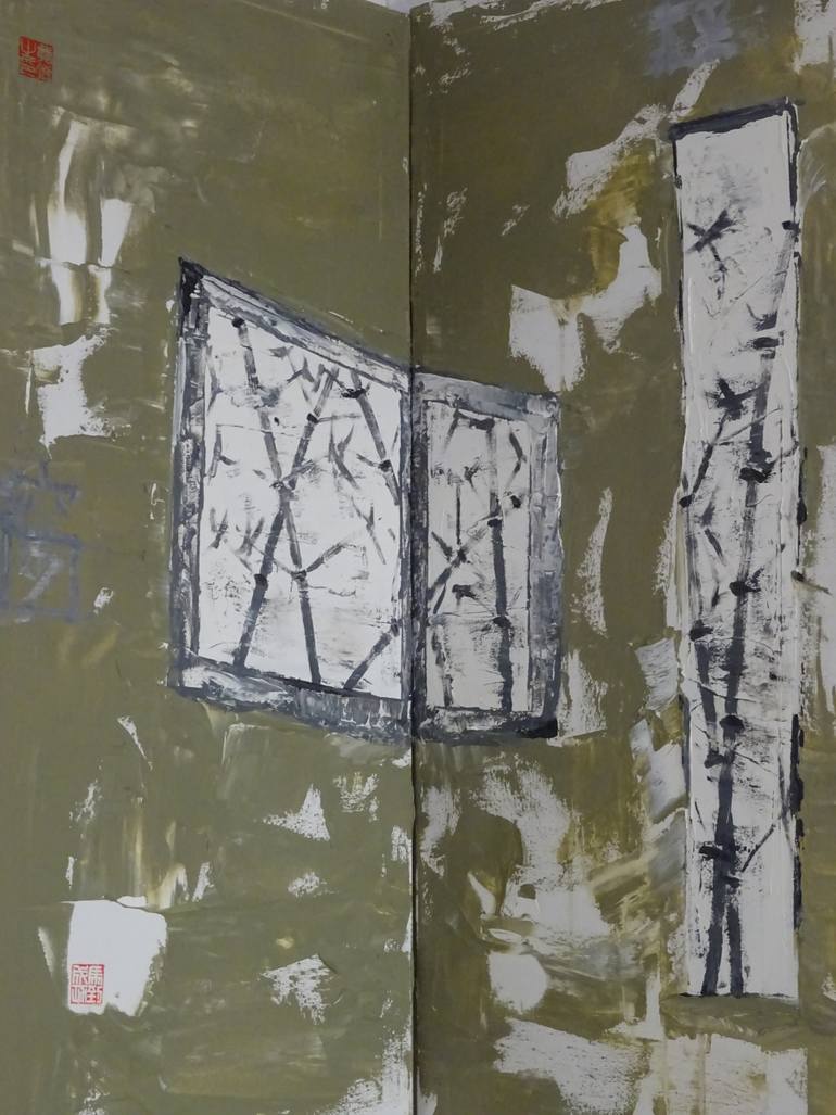 Window Painting by Marcus Fedder | Saatchi Art