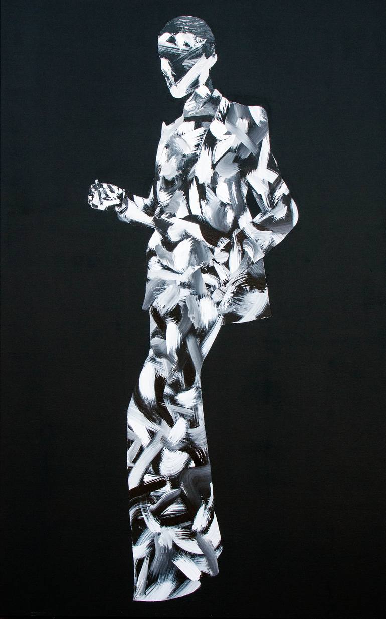 Le Smoking Painting by Steven Broadhead | Saatchi Art