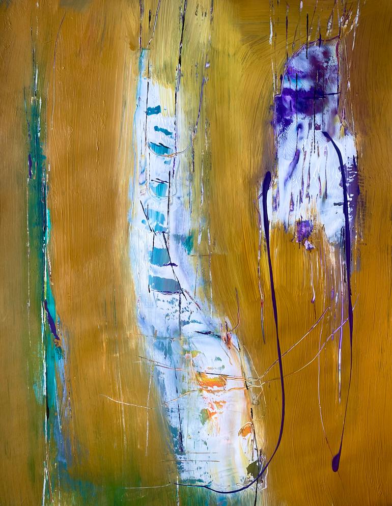 Dancing Strangers Painting by Agnieszka Kukawska | Saatchi Art