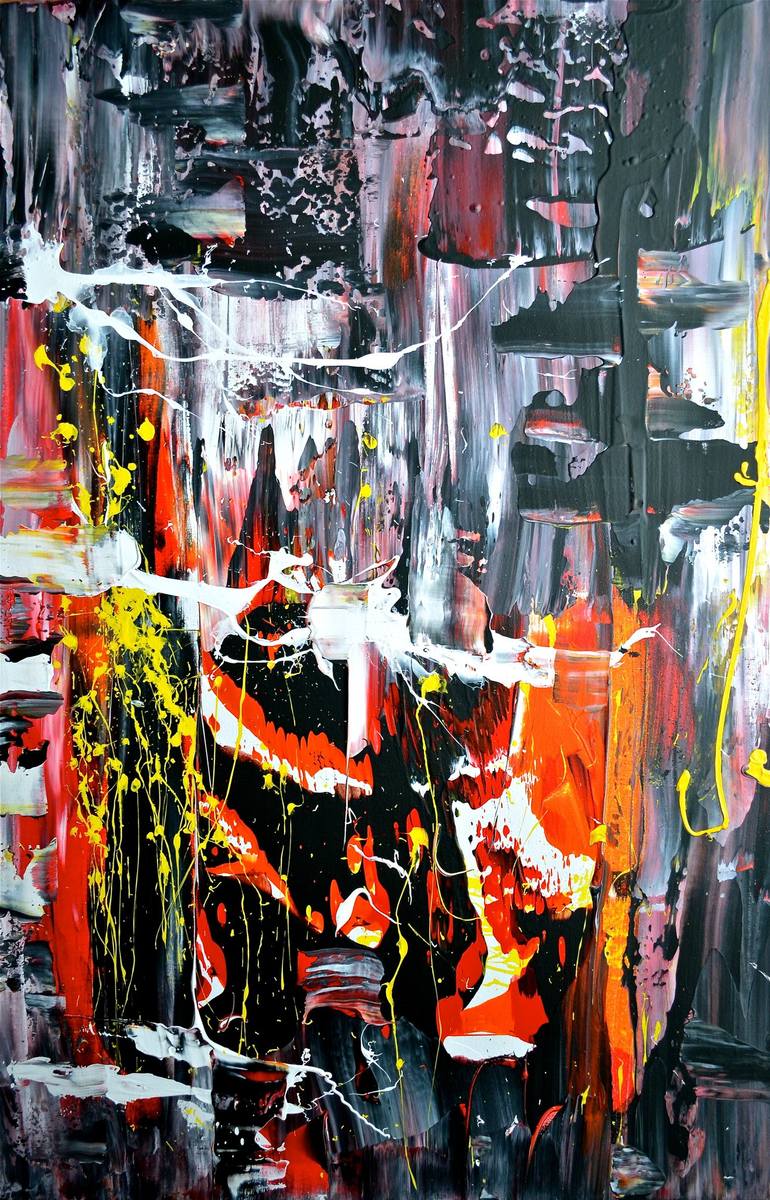 Bringing into Existence ( The Motion) Painting by Agnieszka Kukawska ...