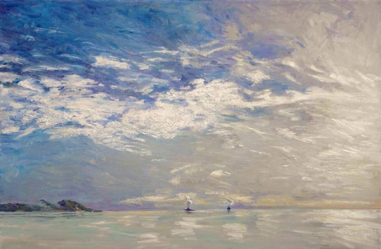 Two Old Tramps Painting by Francis Azzopardi | Saatchi Art